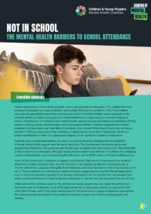 Not in school - Centre for Mental Health